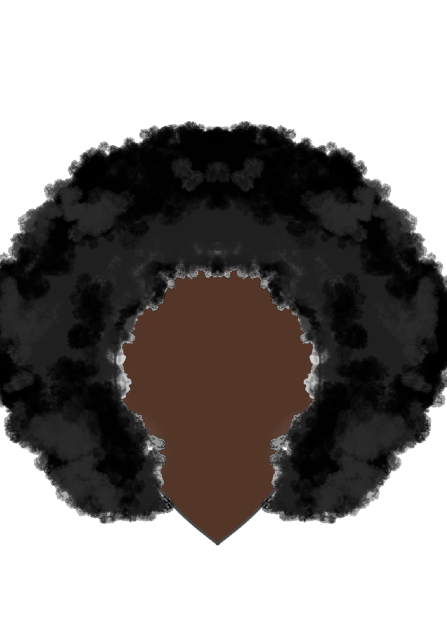 Afro hair Natural - ibisPaint