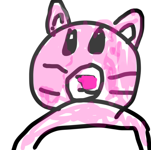 cat Pink - ibisPaint
