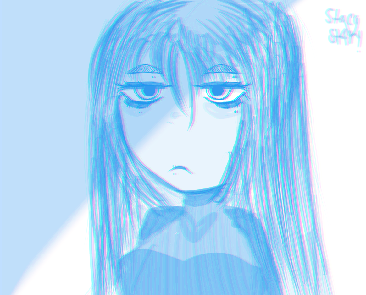 Blue sorrows - ibisPaint