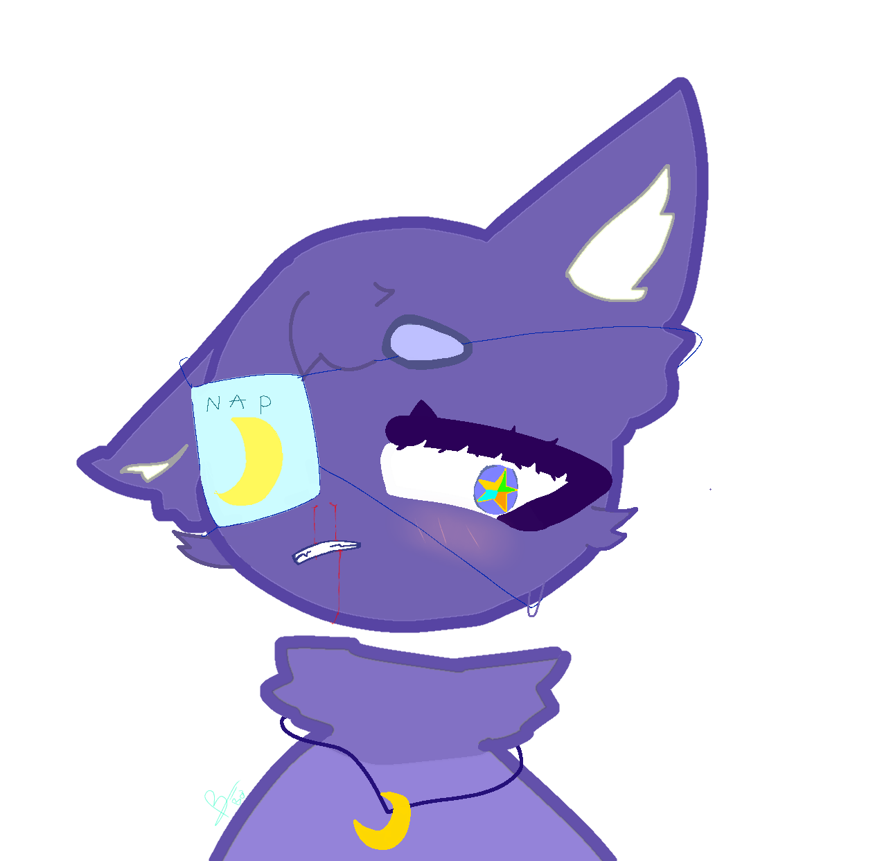 Cat nap 🌙 - ibisPaint