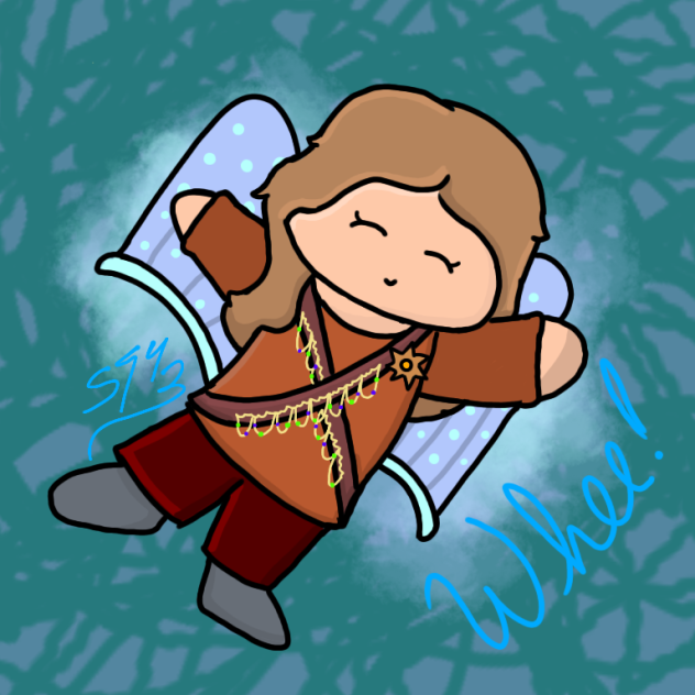 Fly lil' Science Officer! - ibisPaint