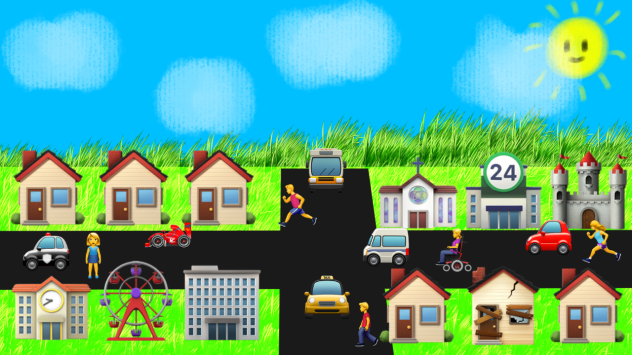 Emoji City - ibisPaint