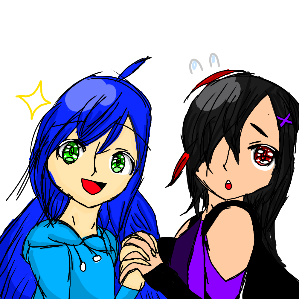 blackhover and lollipop - ibisPaint