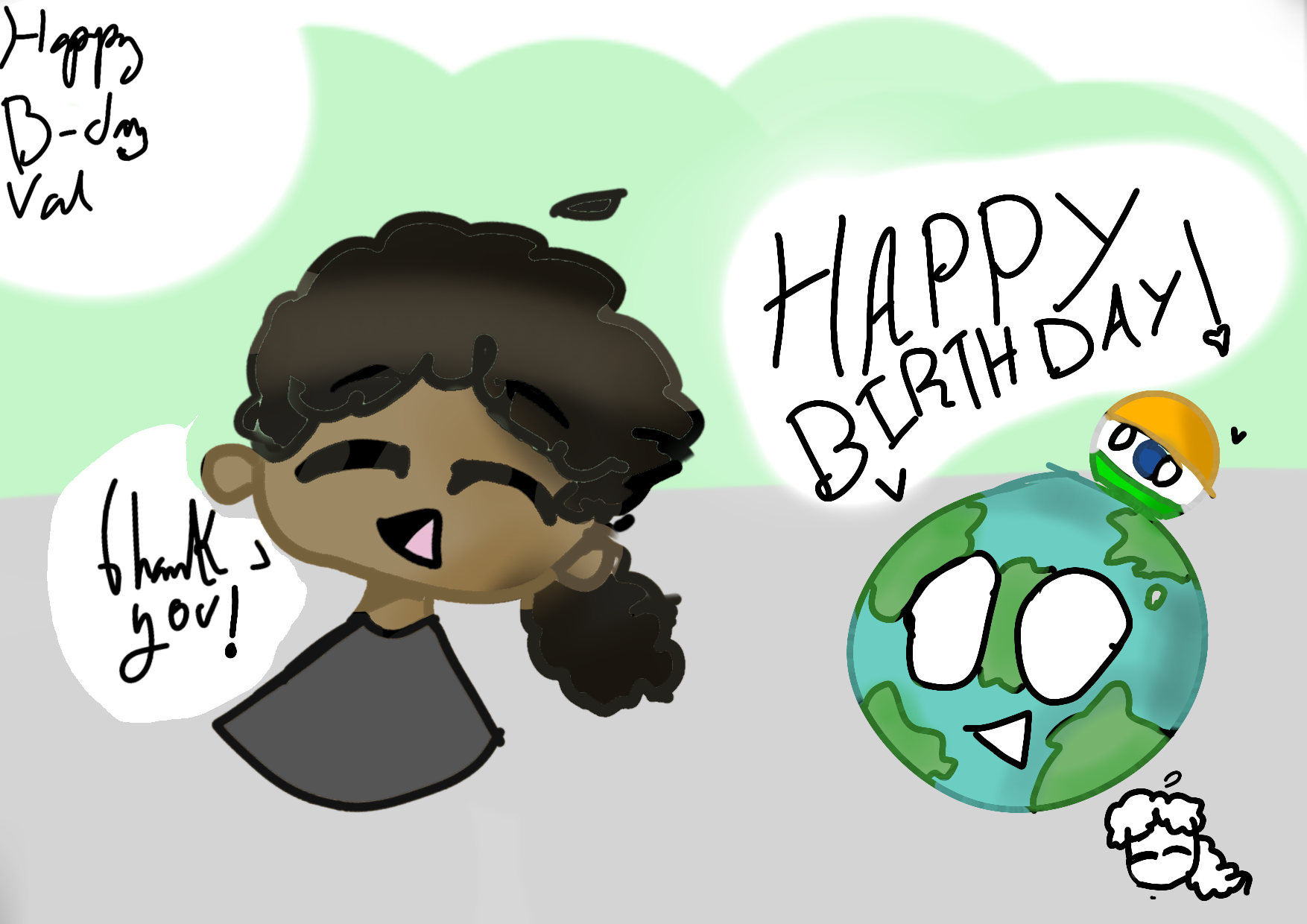 HAPPY BIRTHDAY VAL - ibisPaint