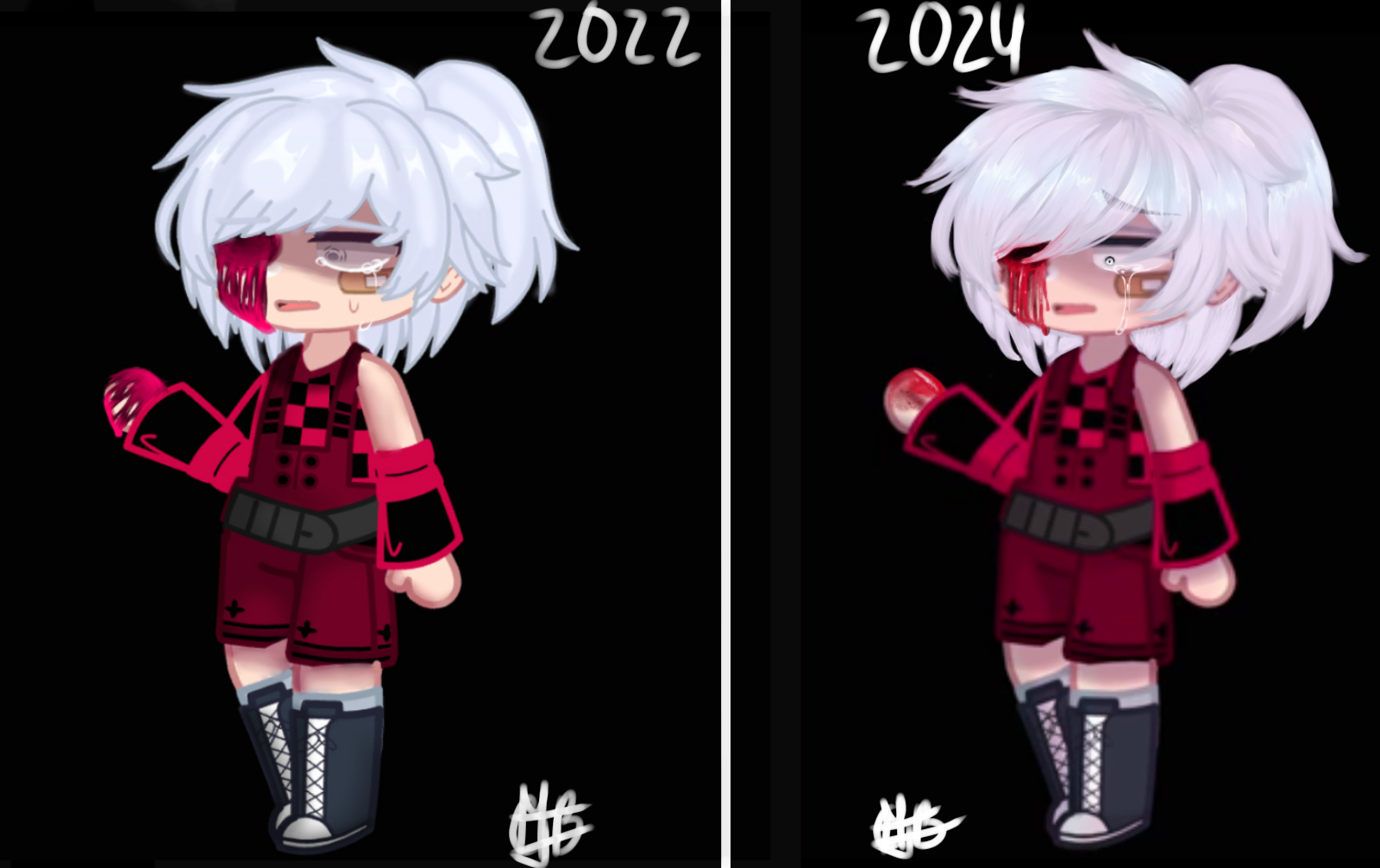 22 vs 24 re-edit - ibisPaint