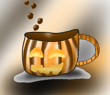 Pumpkin mug - ibisPaint