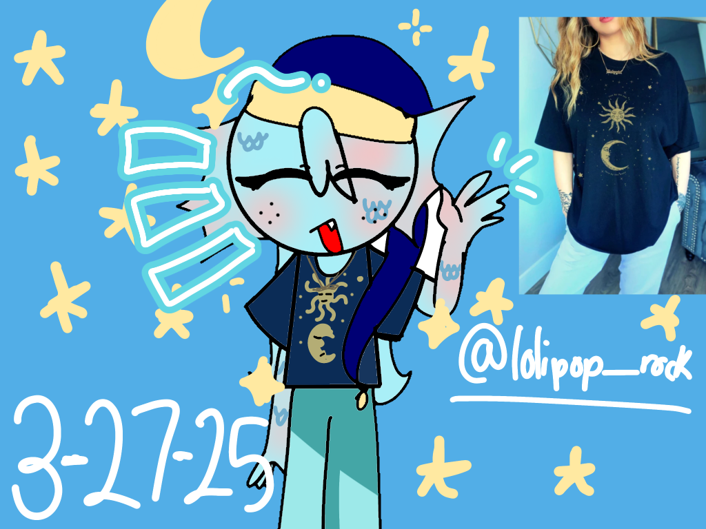 My oc in pjs🌙🌙⭐️⭐️ - ibisPaint