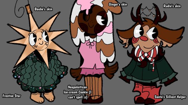 Fan made Dandys World Skins - ibisPaint