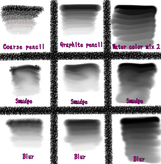 Shading with different materials - ibisPaint