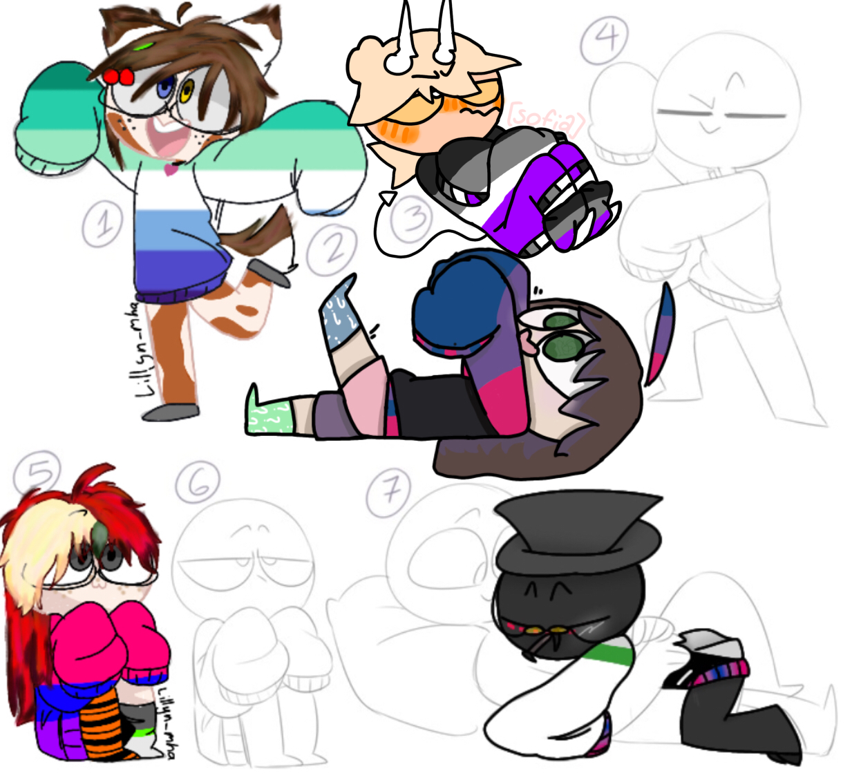 Pride collab - ibisPaint