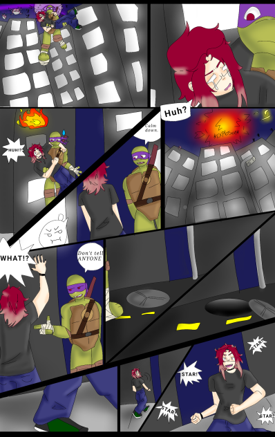TMNT 2012 COMIC STRIP - ibisPaint