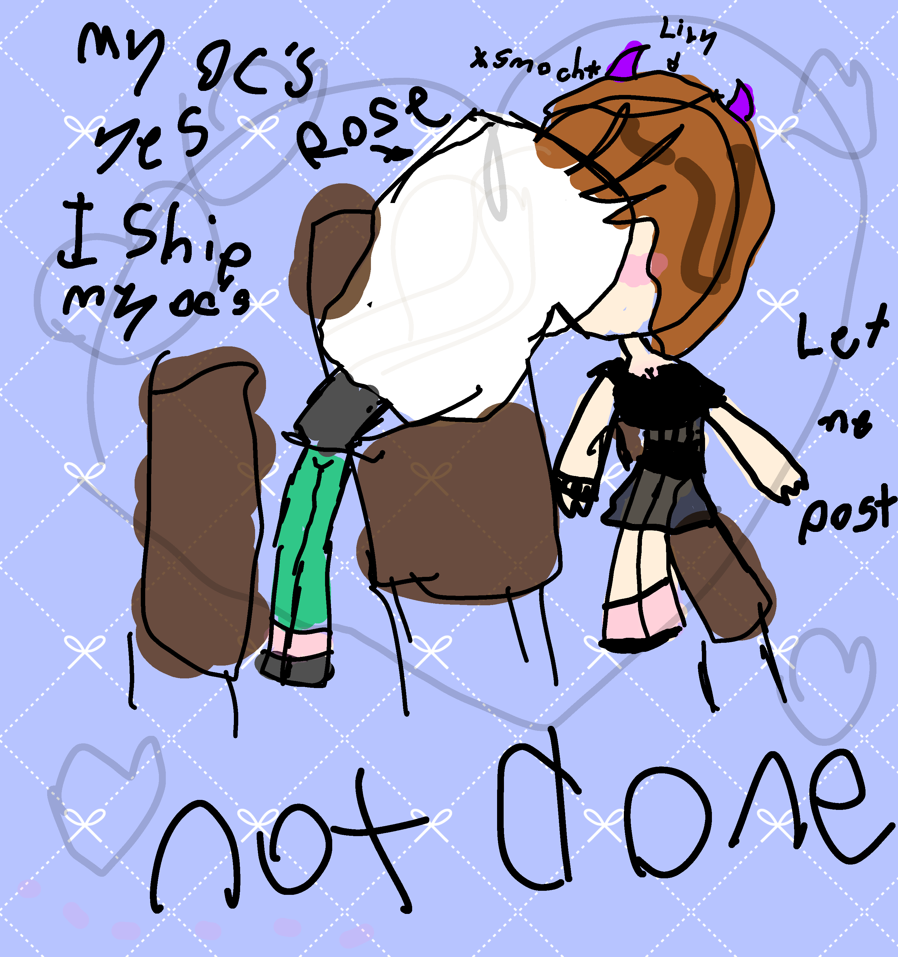 Rose×lily my oc's - ibisPaint