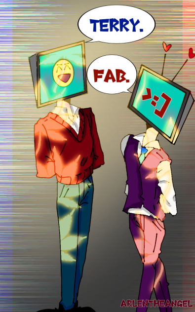 Silly TV Men - ibisPaint