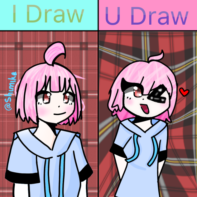 i draw u draw collab - ibisPaint