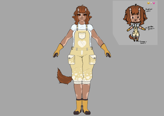 VT design cow - ibisPaint