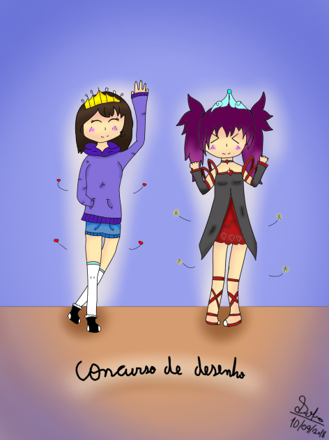 eu e a Miss - ibisPaint