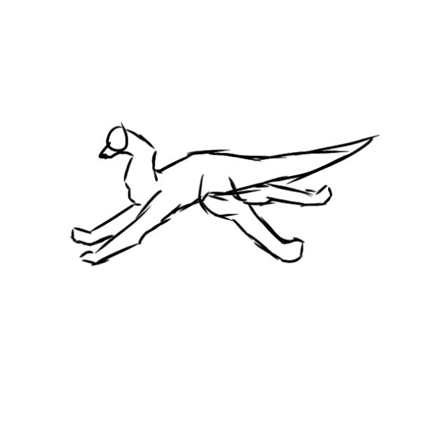 Goofy ahh run cycle - ibisPaint