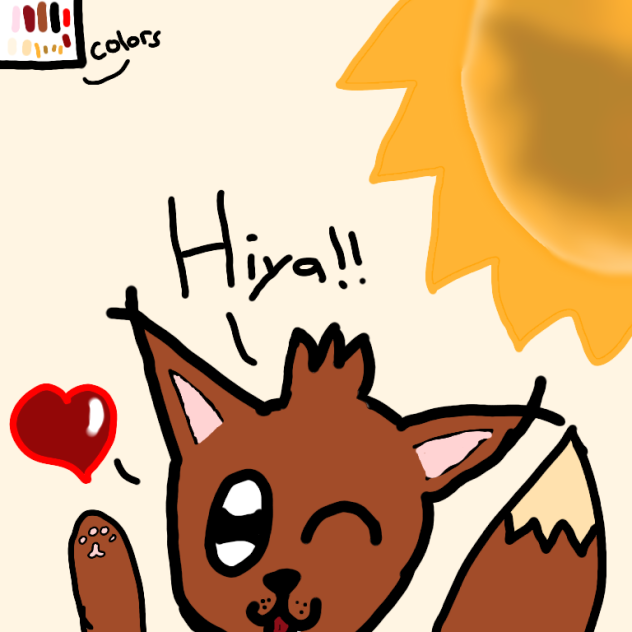 Cute Fox - ibisPaint