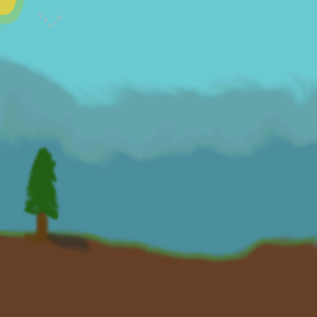 lone pine - ibisPaint