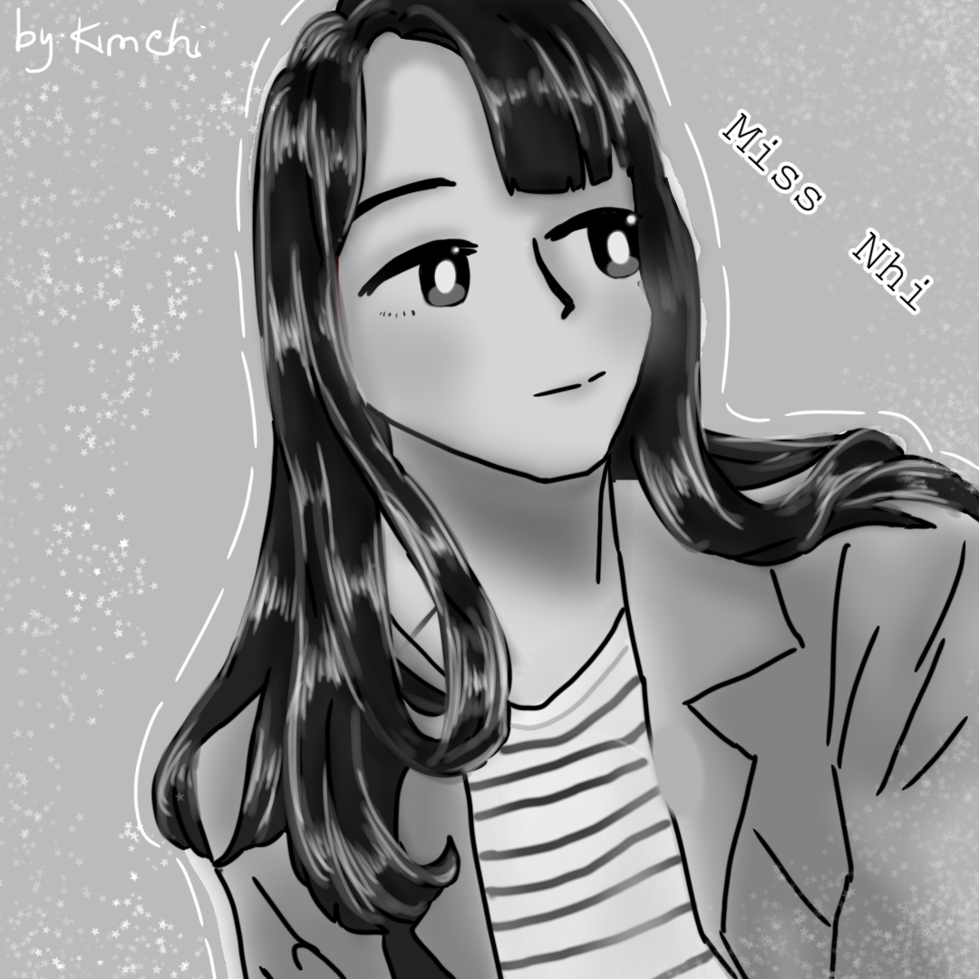 Vẽ tặng my teacher, Miss Nhi _0w0_ - ibisPaint