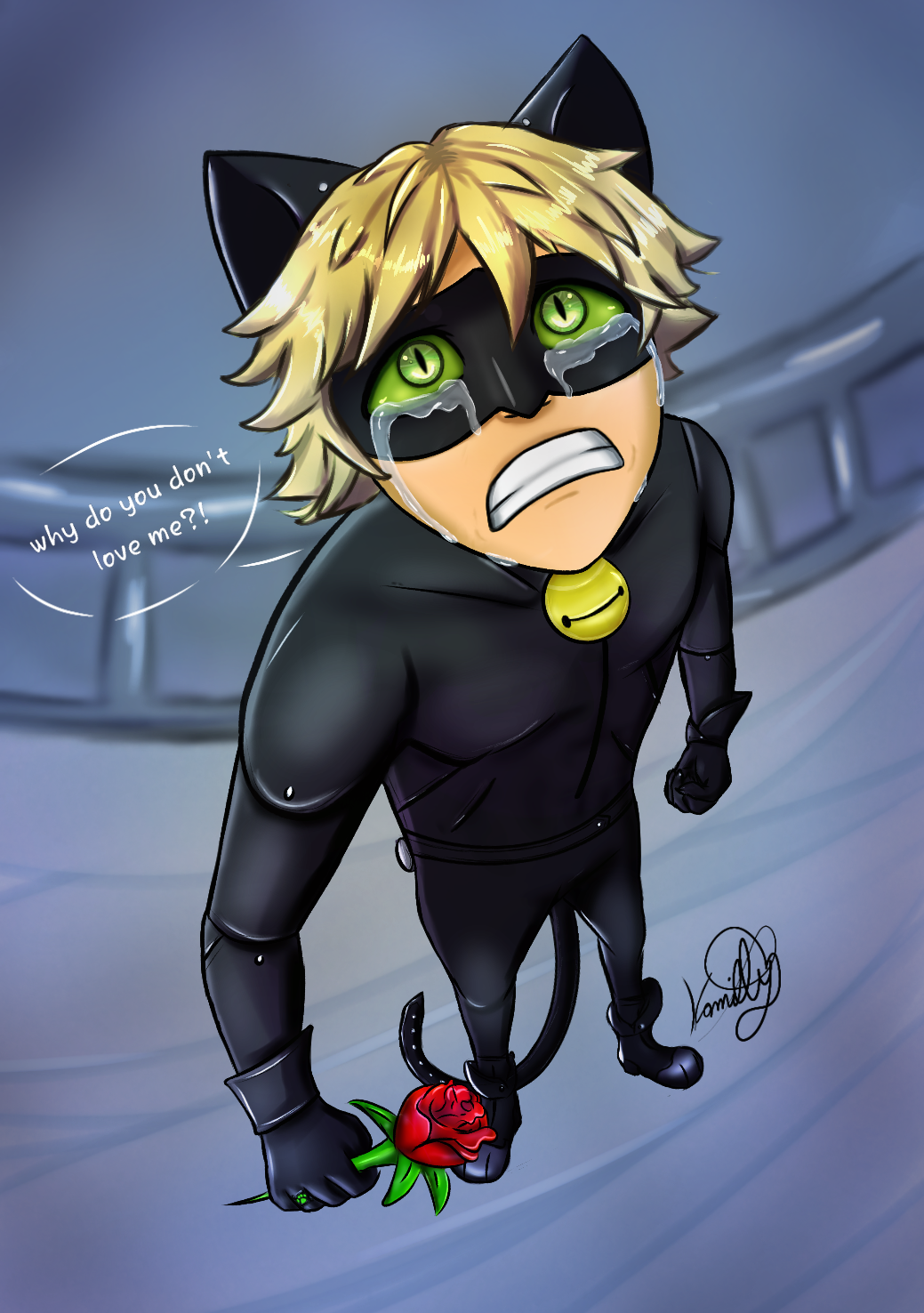 FANArt-Chat Noir • miraculous - ibisPaint