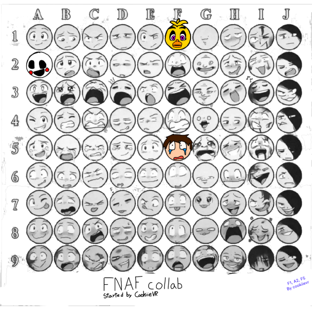 FNAF Collab - ibisPaint