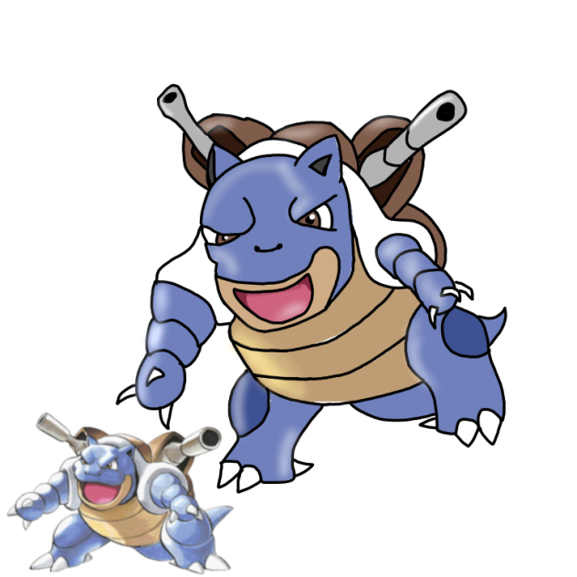Derpy Blastoise - ibisPaint