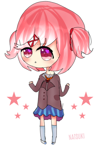 Natsuki ddlc - ibisPaint