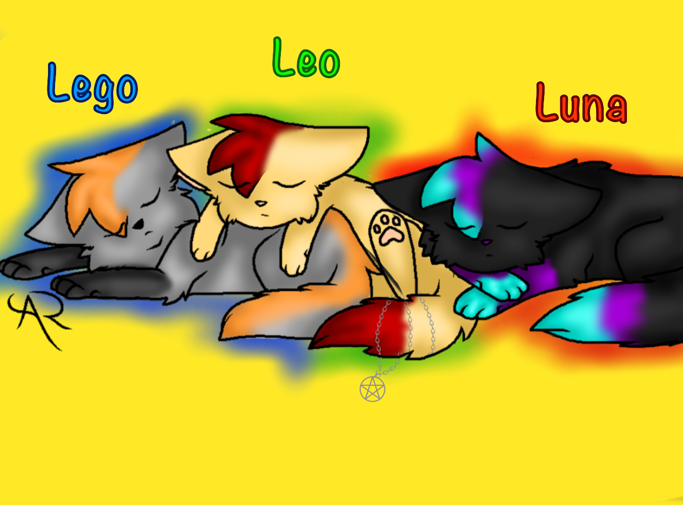 wolf pack - ibisPaint