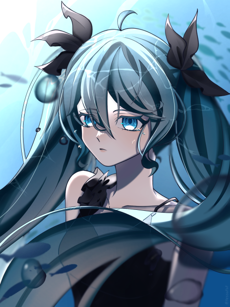 Miku-Deep Sea Girl - ibisPaint