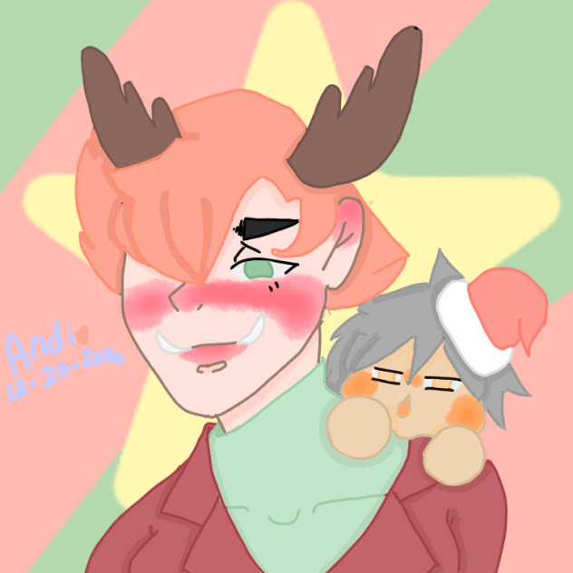 Merry Christmas! OC art - ibisPaint