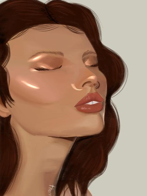 Realistic lady;) - ibisPaint