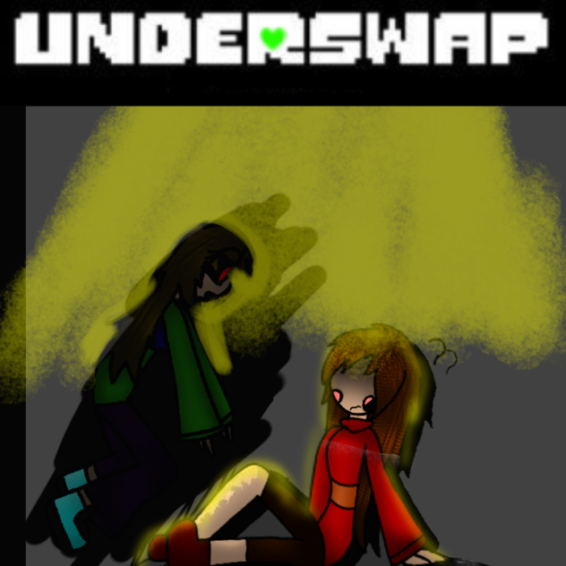 Underswap part 1, the fall - ibisPaint
