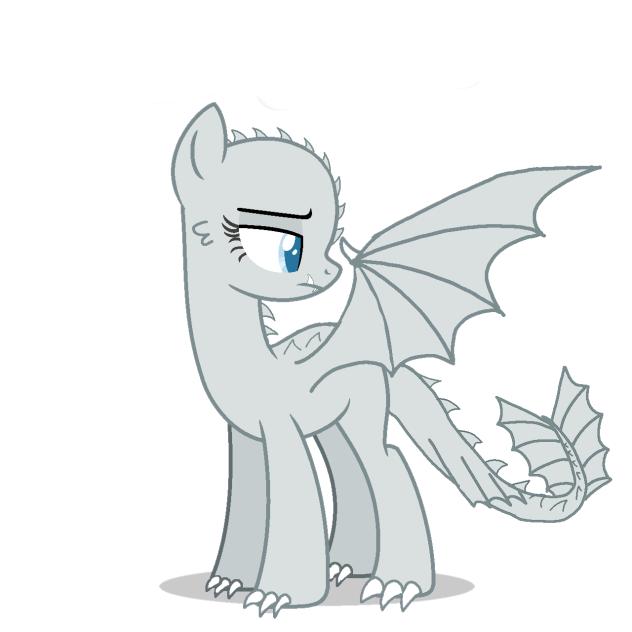 night fury x pony Base - ibisPaint