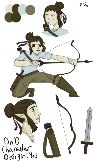 DnD Character Design 2 - ibisPaint