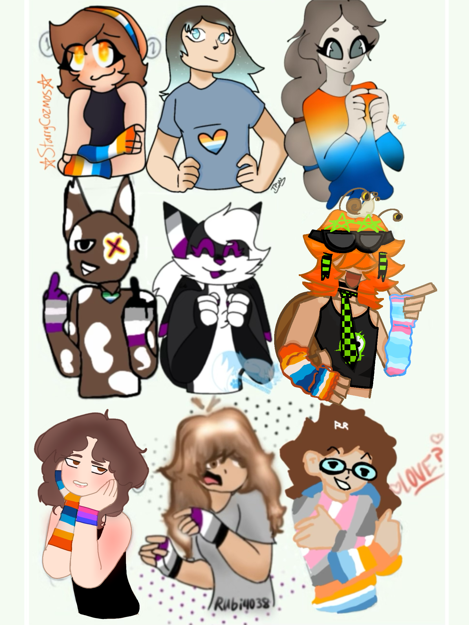 aroace collab (finished!) - ibisPaint