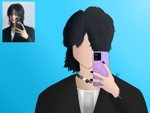 Wolf cut - ibisPaint