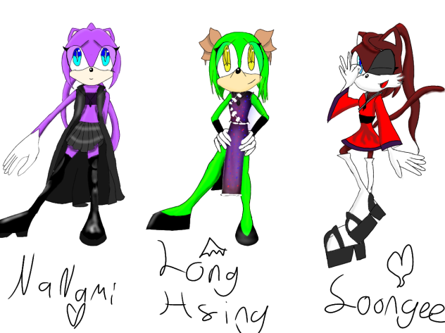 The Three Crystal Guardians - ibisPaint