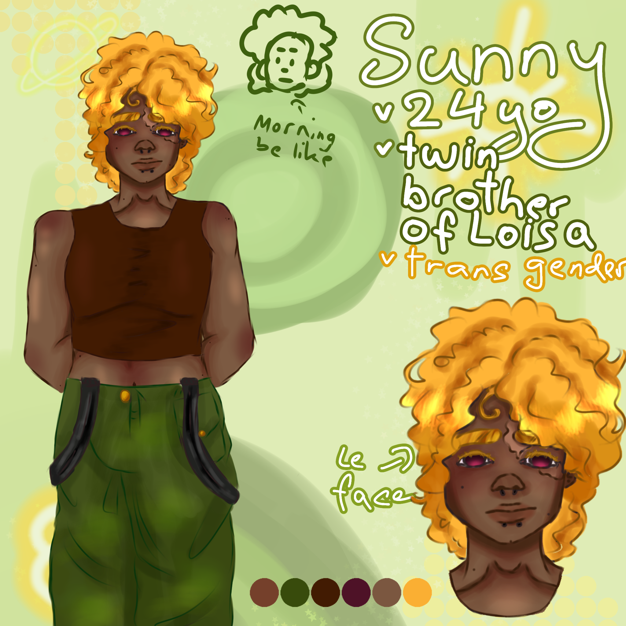 New oc Sunny - ibisPaint