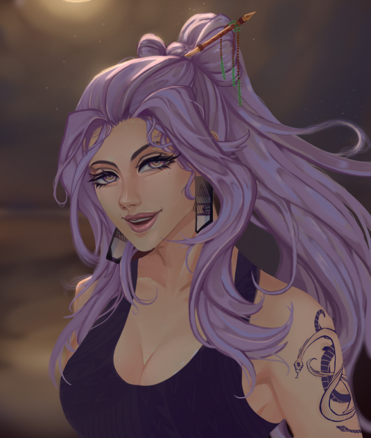 Kasumi. Yokai. - ibisPaint