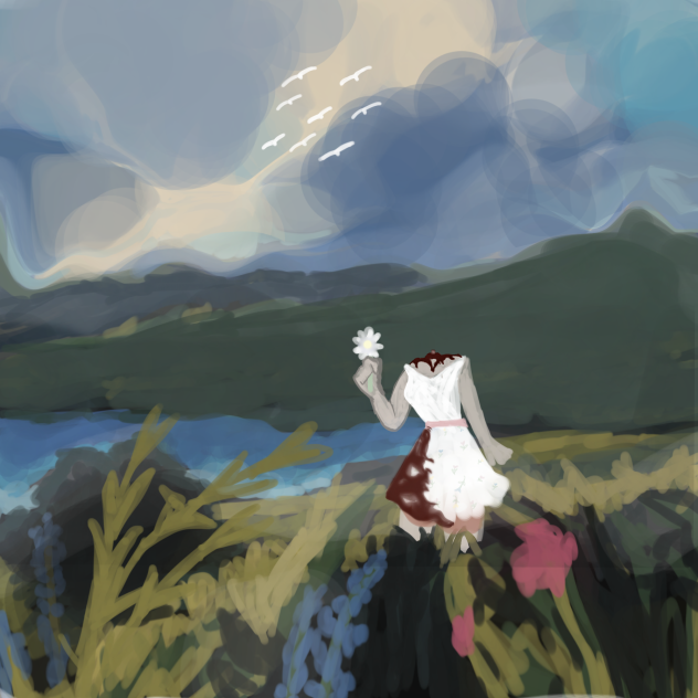 Weirdcore x peaceful Meadow. - ibisPaint