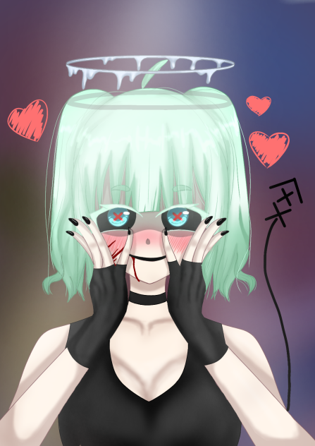 yandere girl - ibisPaint