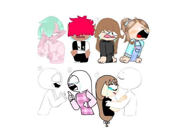 Collab #7 (I hate my life) - ibisPaint