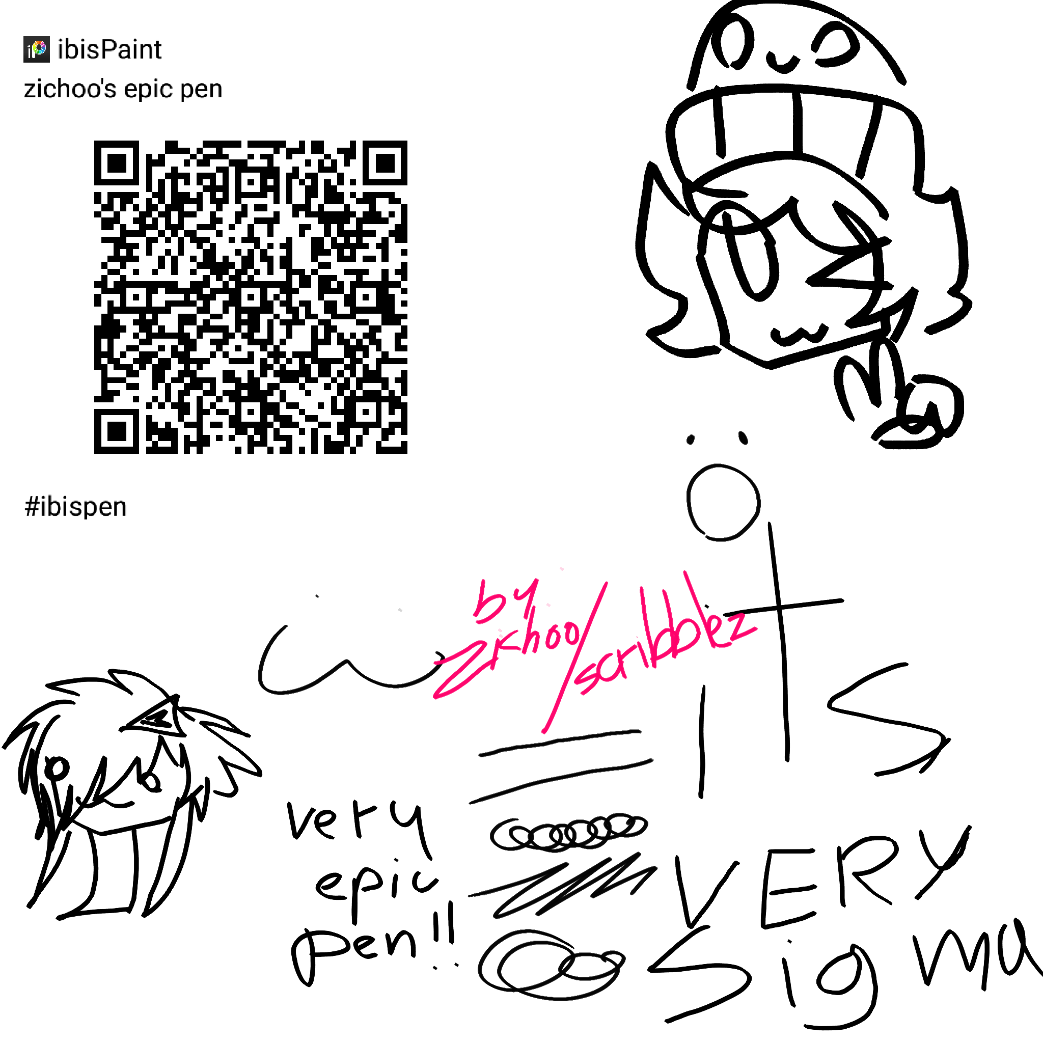zichoo's epic pen - ibisPaint