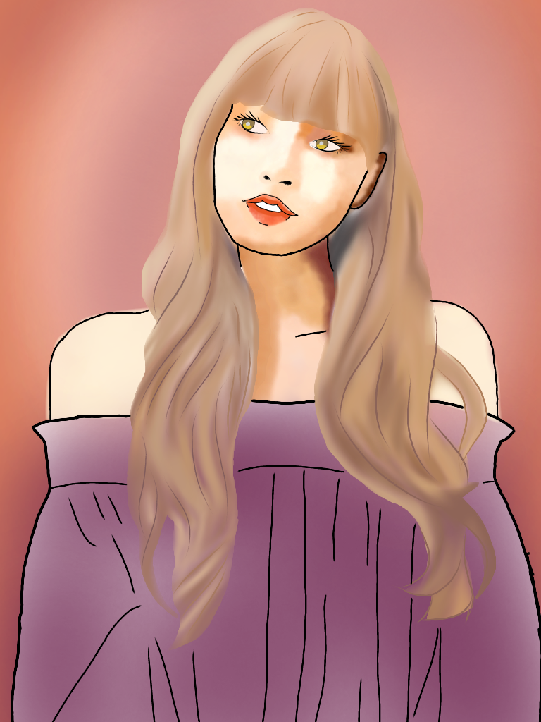 black pink Lalisa Manoban x speed draw - ibisPaint