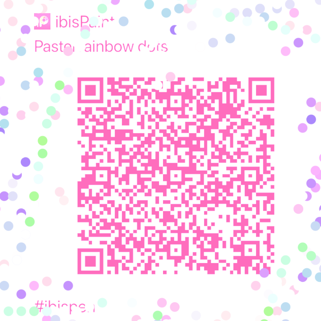 Pastel Rainbow Dots 🌈 - ibisPaint