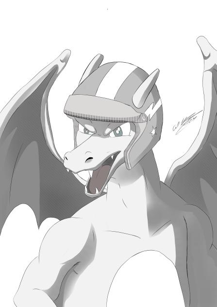 Fanart Charizard. - ibisPaint