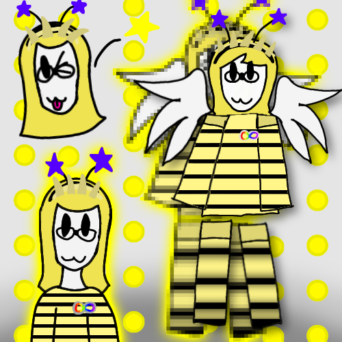 silly bee - ibisPaint