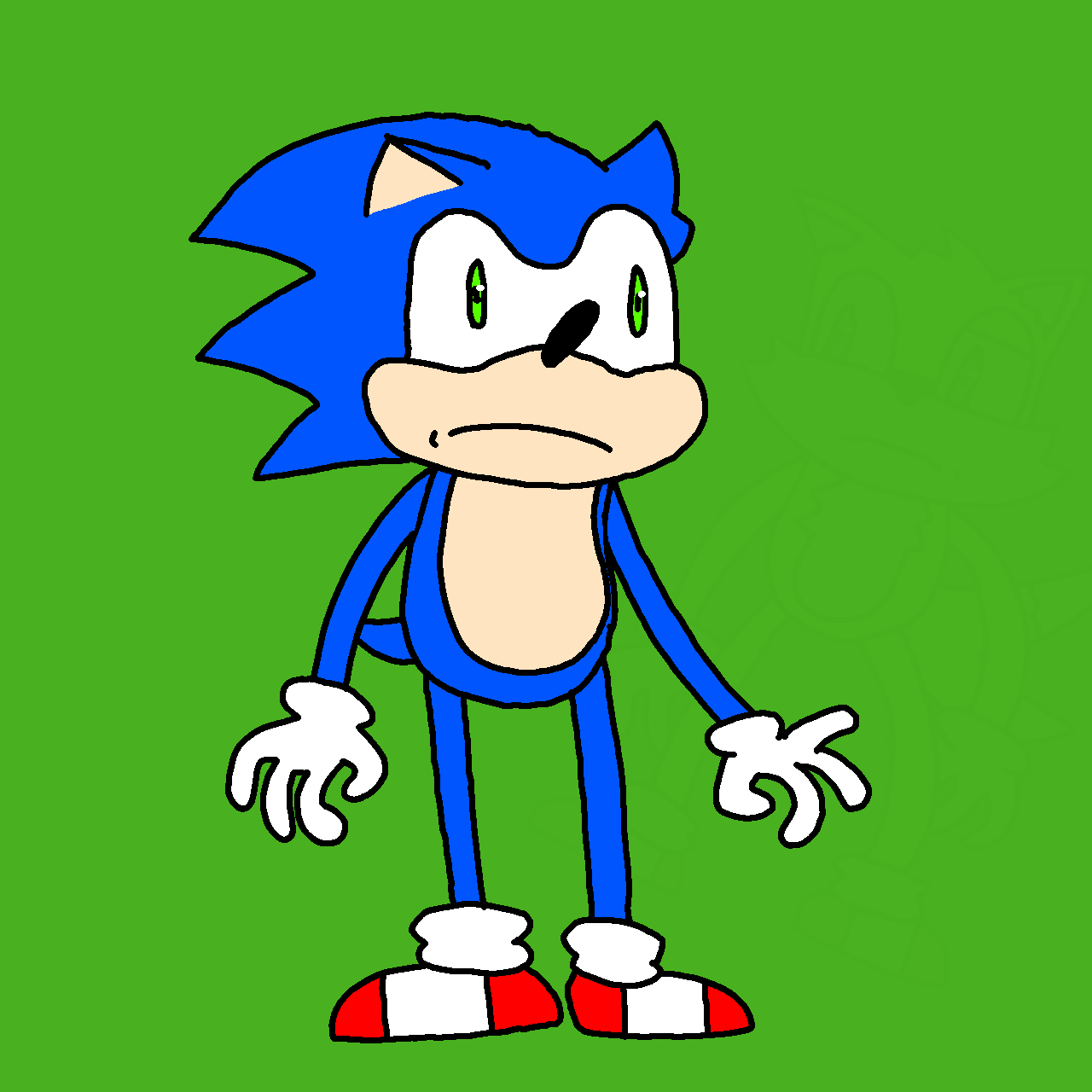 goofy sonic - ibisPaint