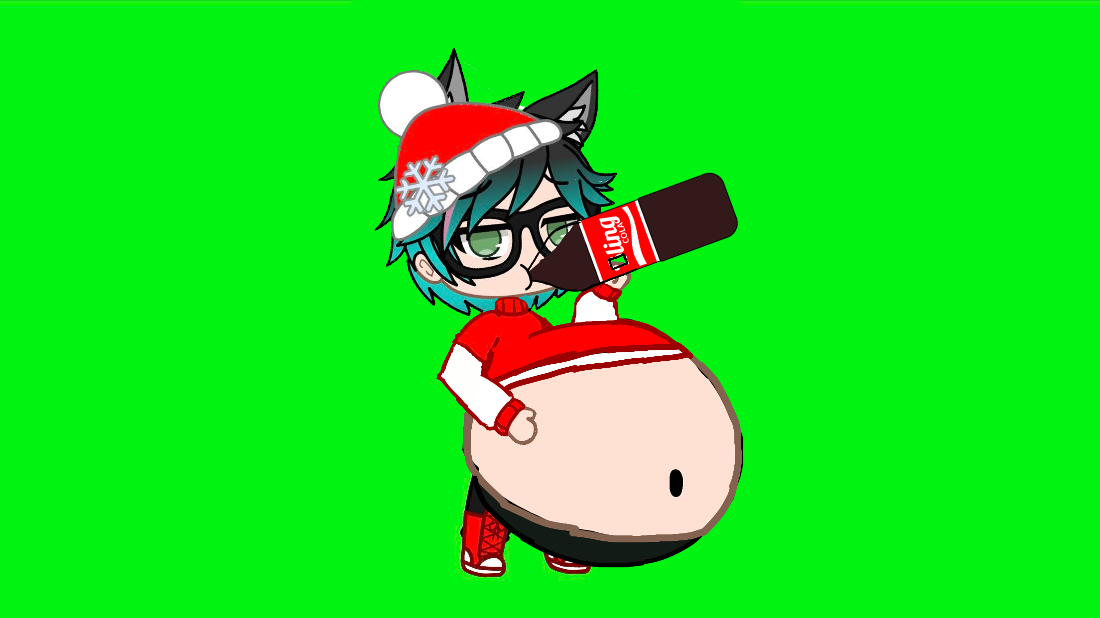 My Gacha Character Coke Bloating - ibisPaint